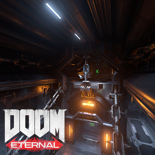 ArtStation - Doom Eternal: Doom Hunter Base