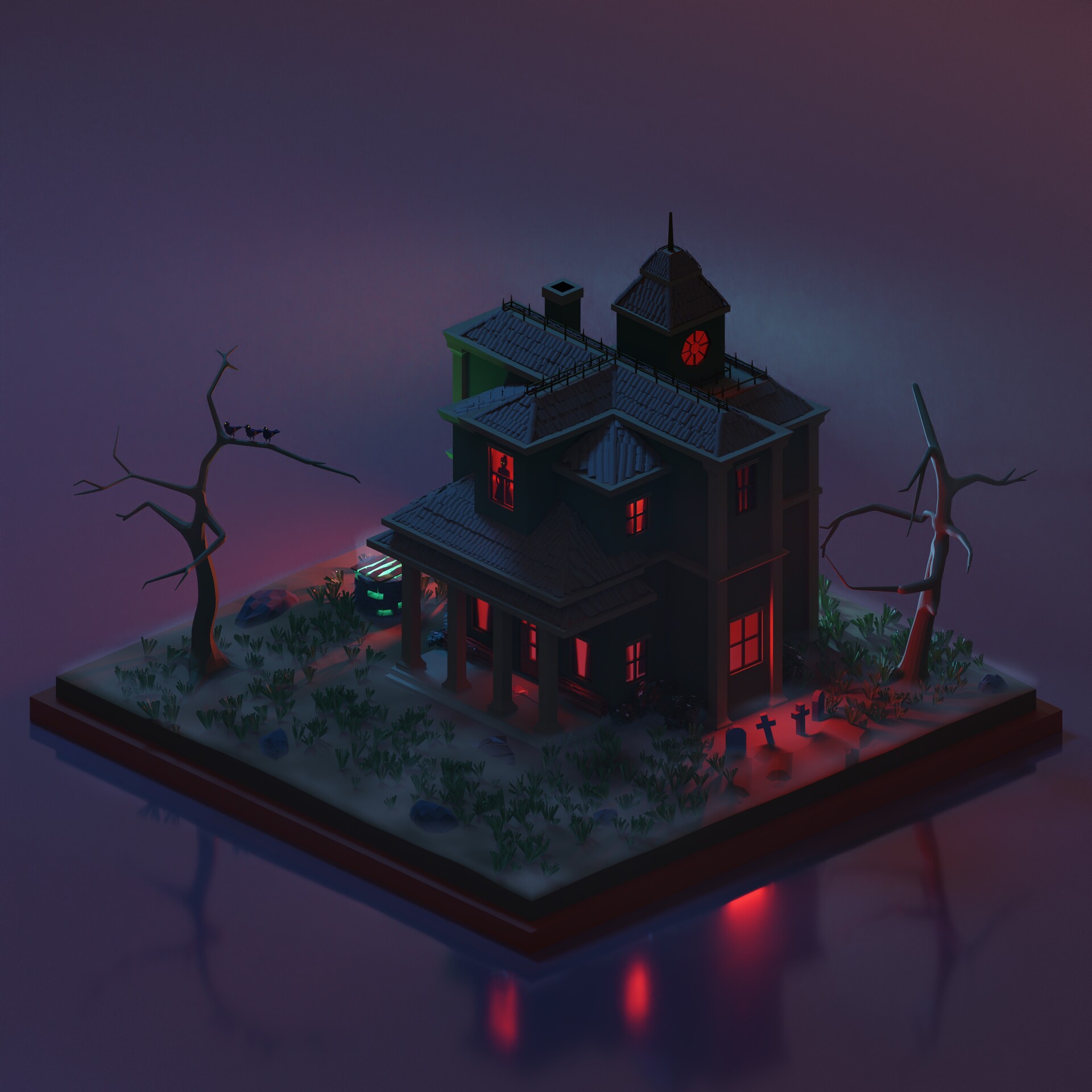 ArtStation - A Haunted House
