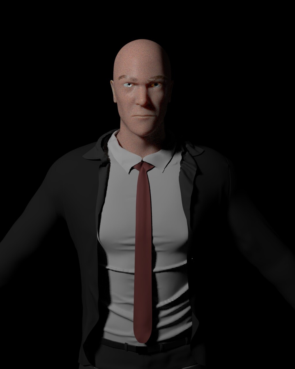 ArtStation - Hitman Agent Character model