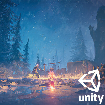 ArtStation - To Camp in Winter [Unity 2019]