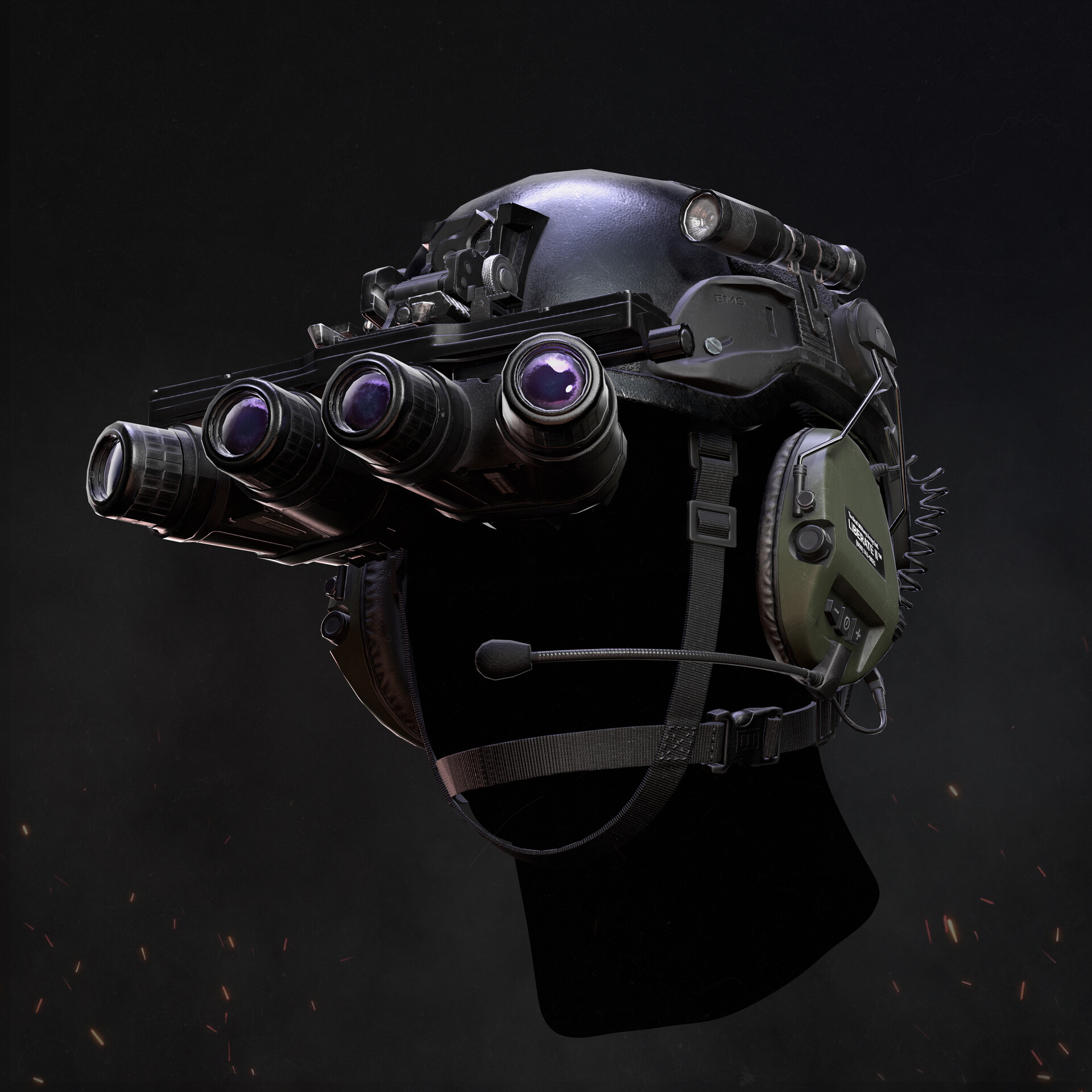 ArtStation - Real-Time Military Helmet