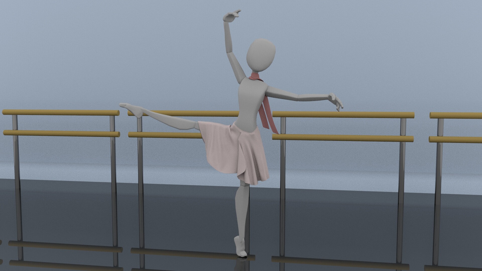 ArtStation - Ballet Skirt Simulation