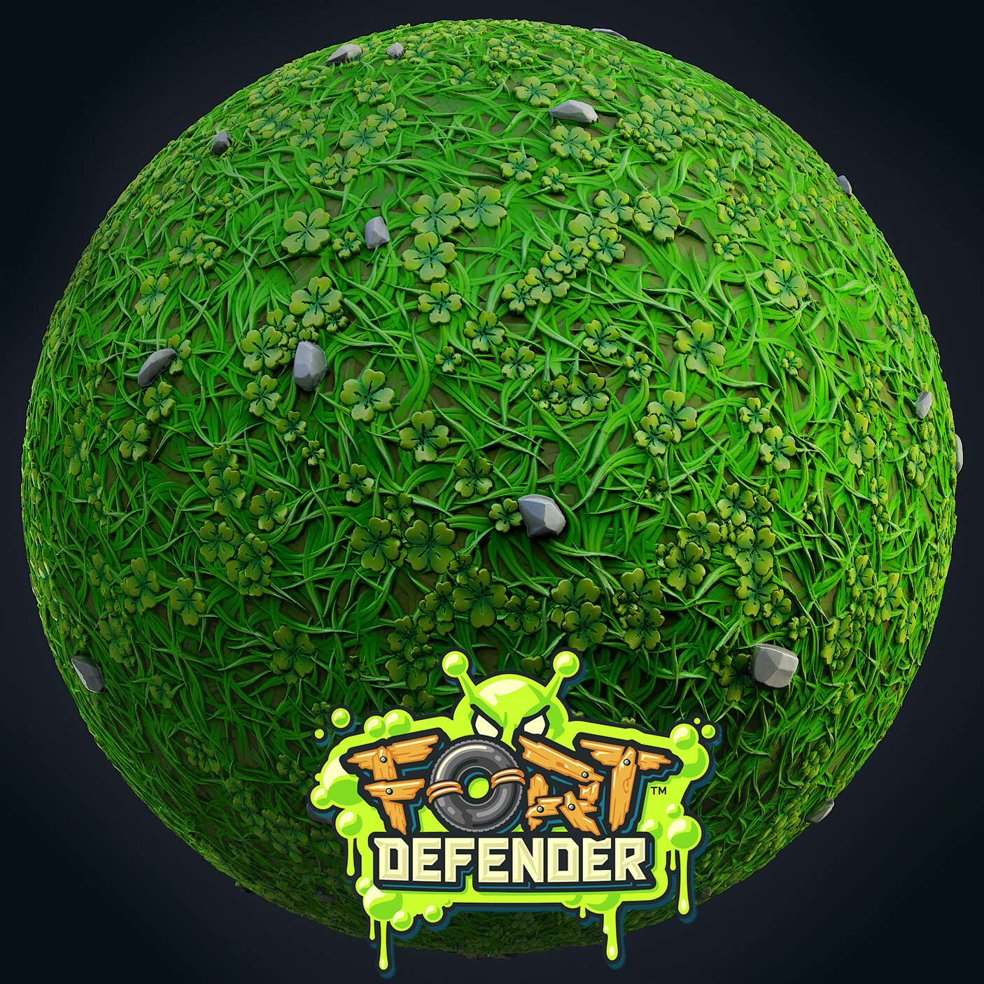 ArtStation - Stylized Grass