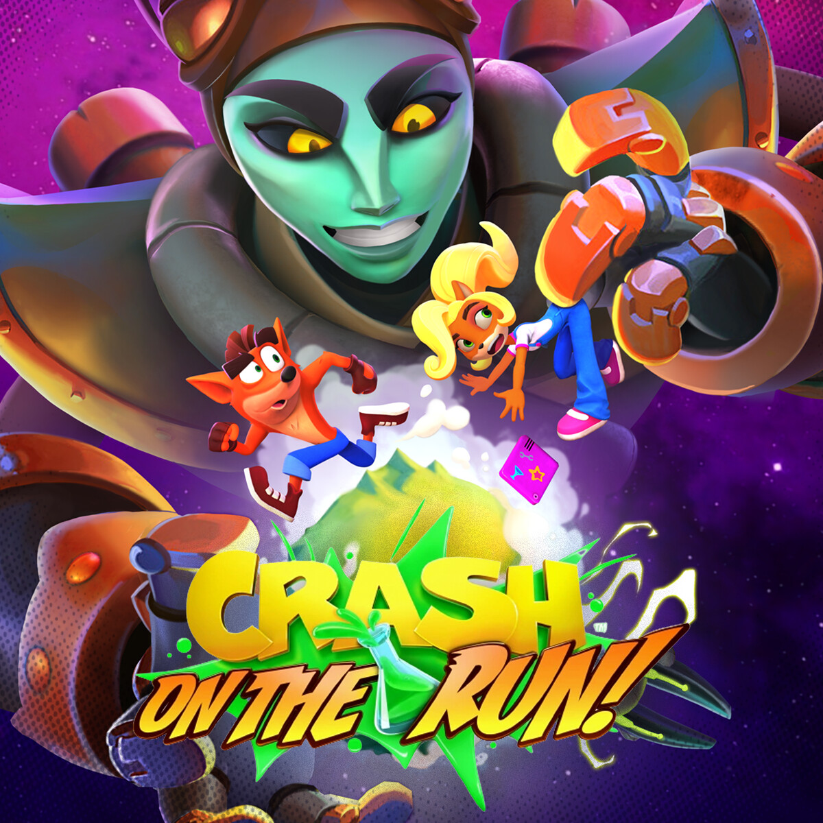 ArtStation - Crash on the Run! - Illustrations