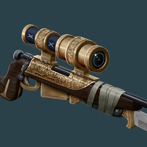 ArtStation - Ornate Rifle