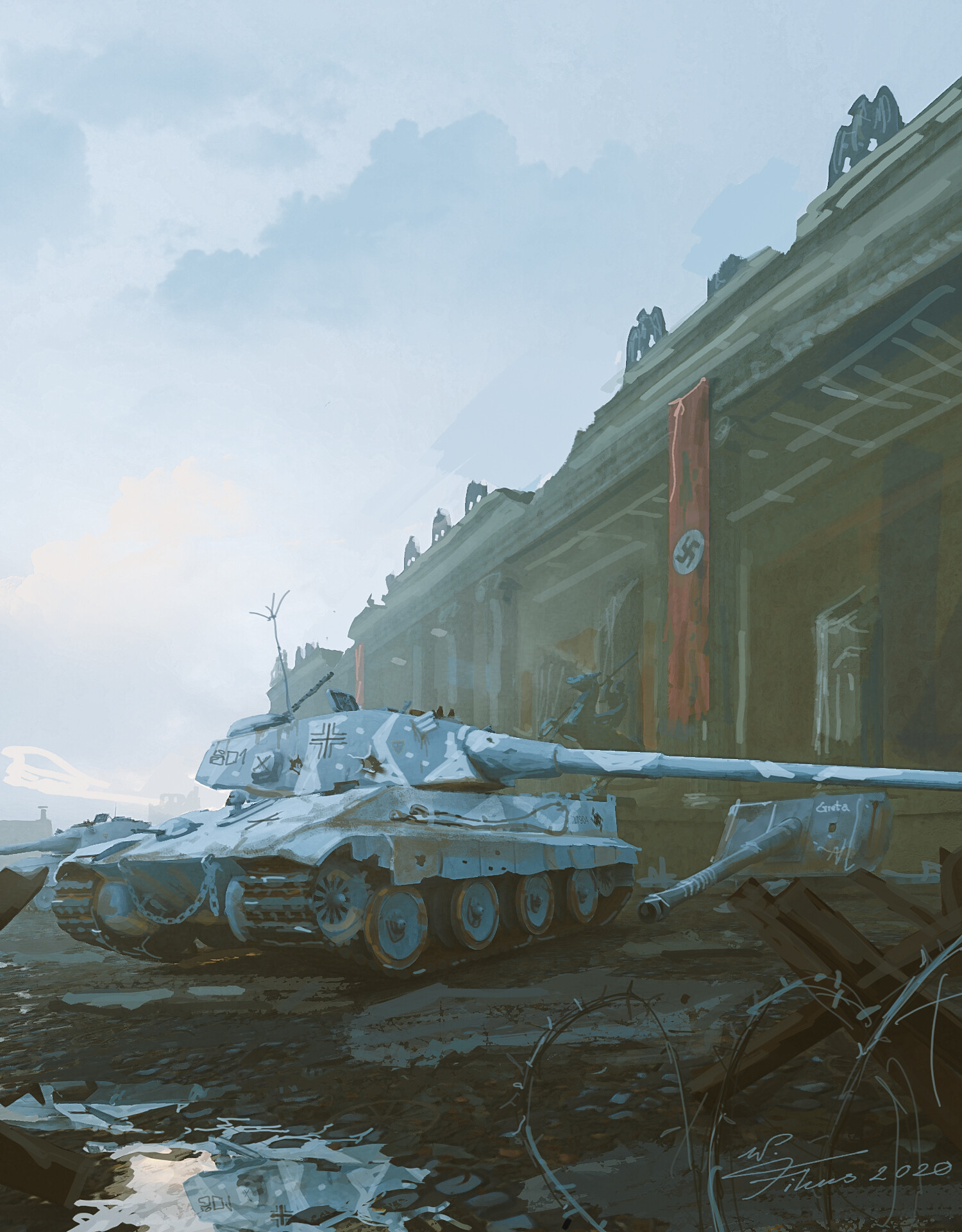 ArtStation - Aftermath 1946