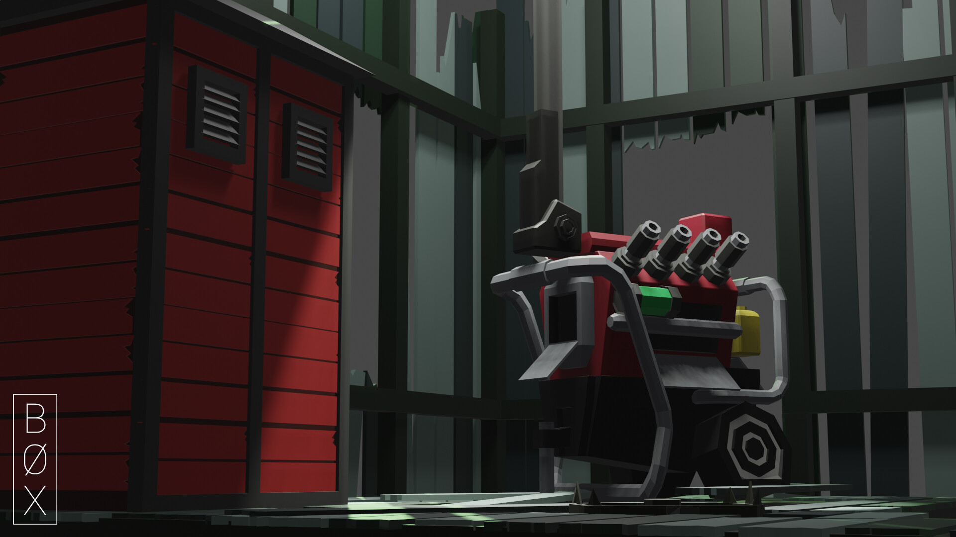 ArtStation - Dead by Daylight (Low Poly Shack)