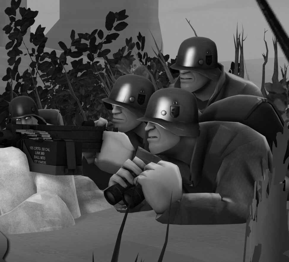 ArtStation - World War 2 - Team Fortress 2 artwork