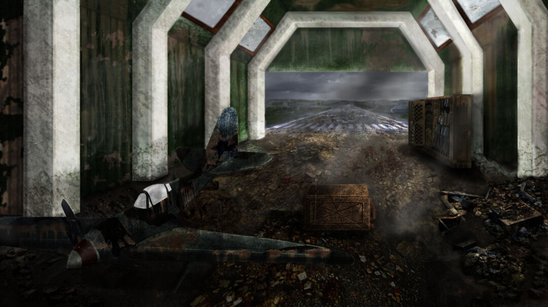 ArtStation - 2D Hangar