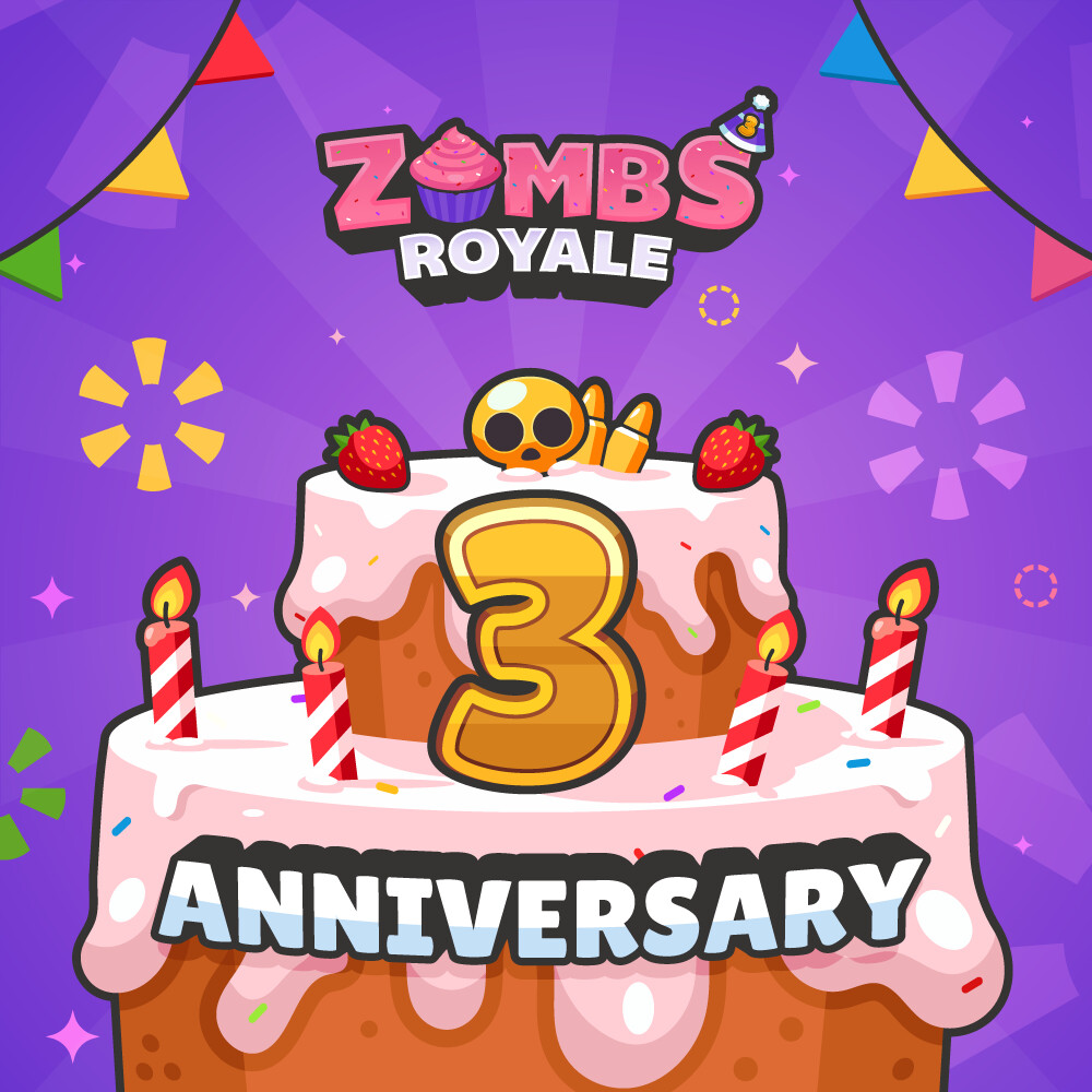 ArtStation - Zombs Royale - 3rd Anniversary