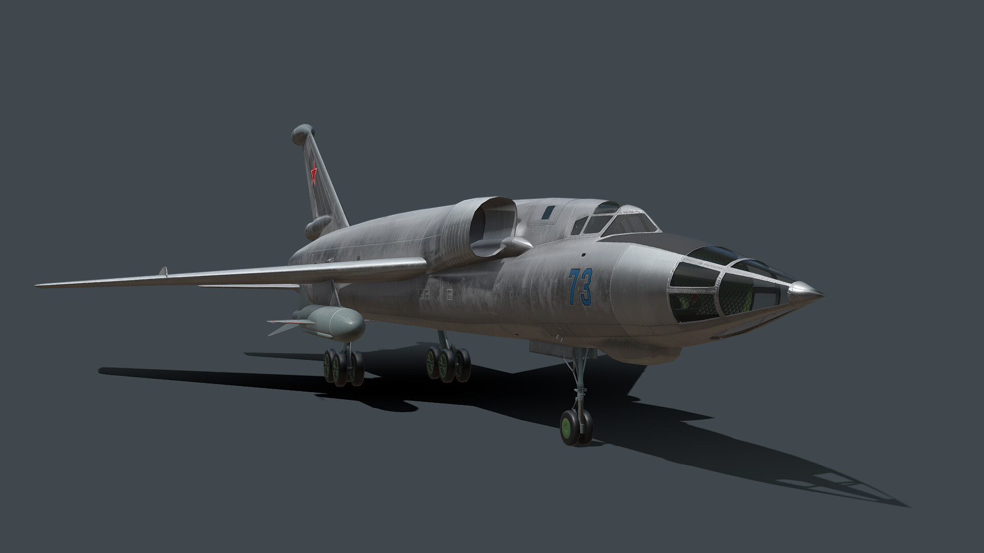 ArtStation - Tupolev Tu-98 3d model