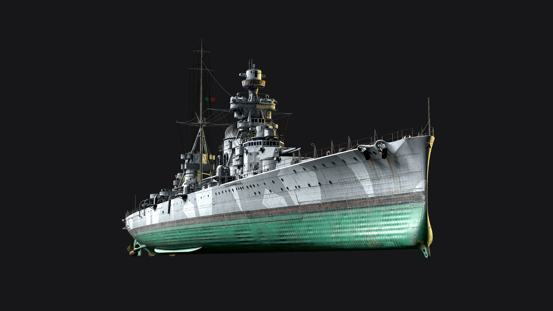 ArtStation - Italian cruiser Trento