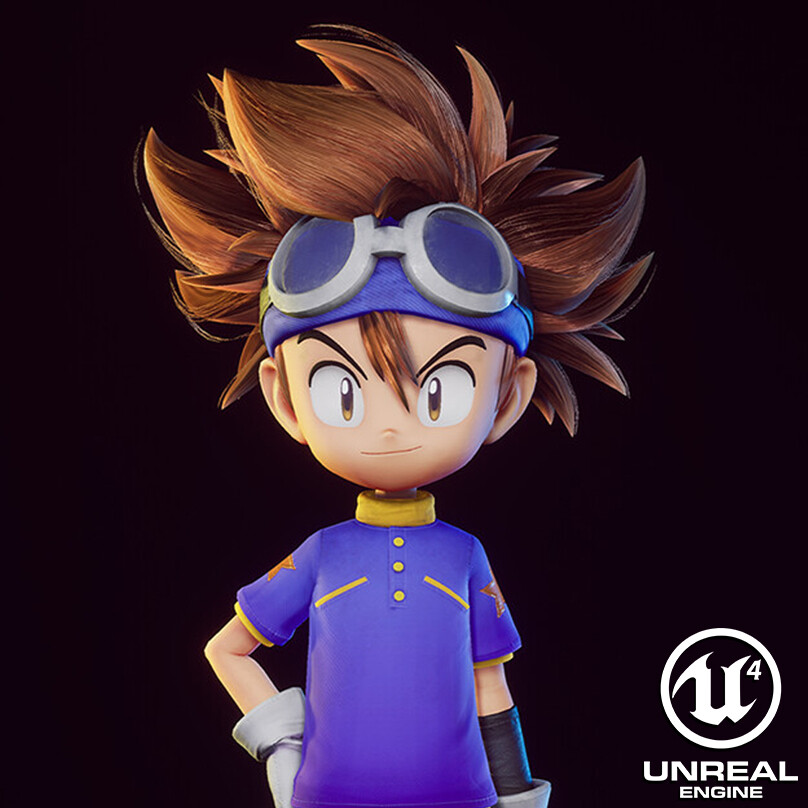 ArtStation - Digimon Tai - FanArt