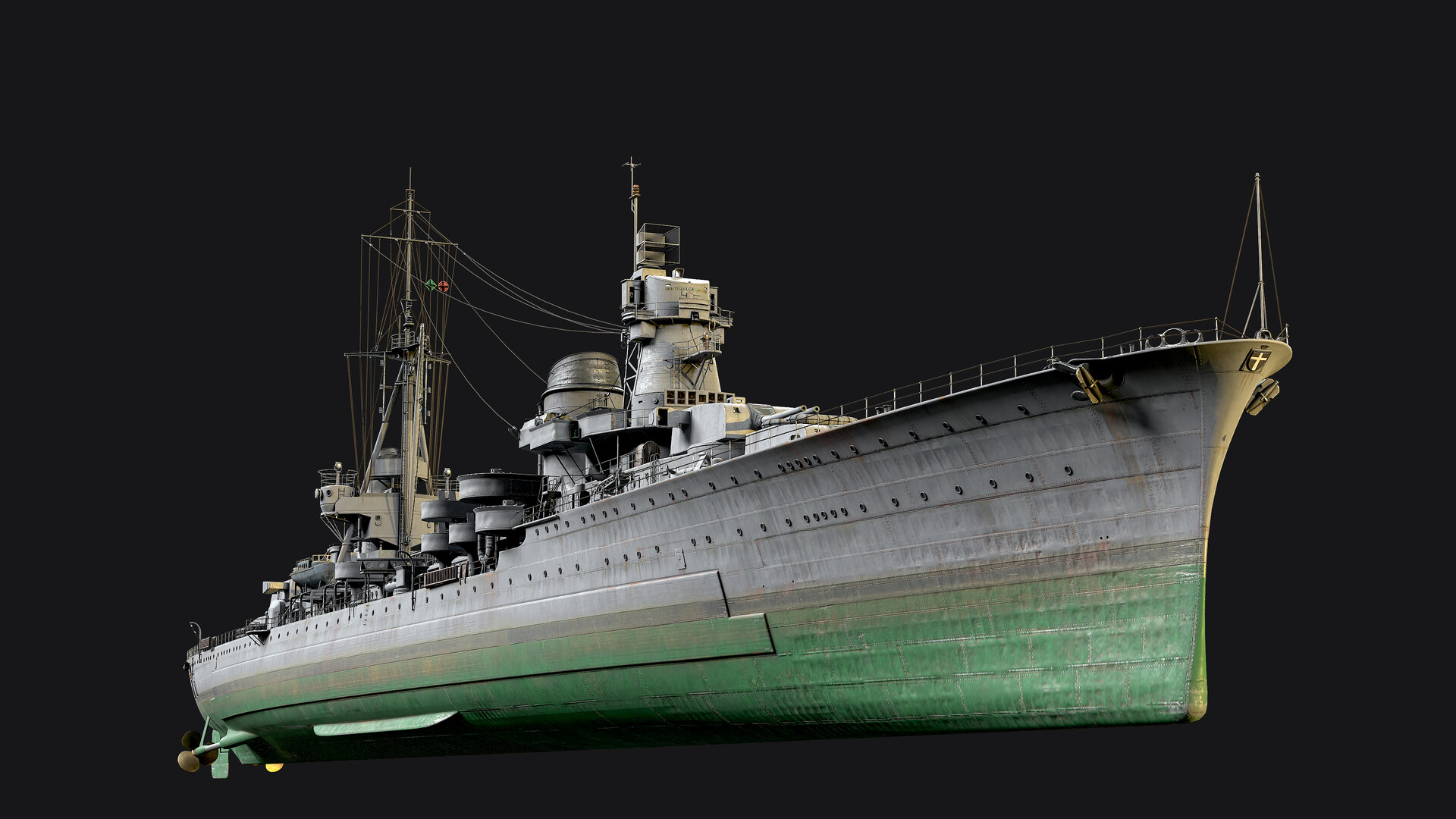 Heavy Machinery - Italian cruiser Raimondo Montecuccoli