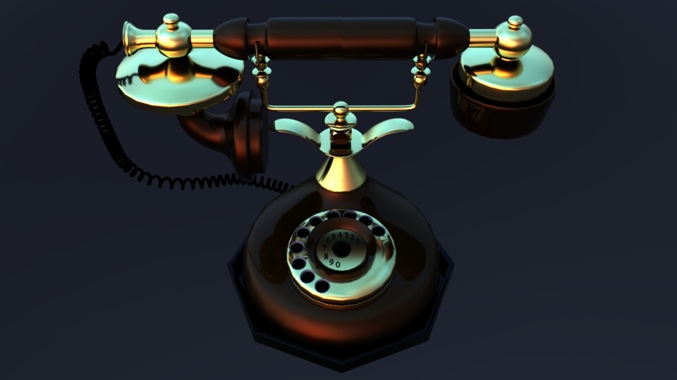 ArtStation - Telephone Model