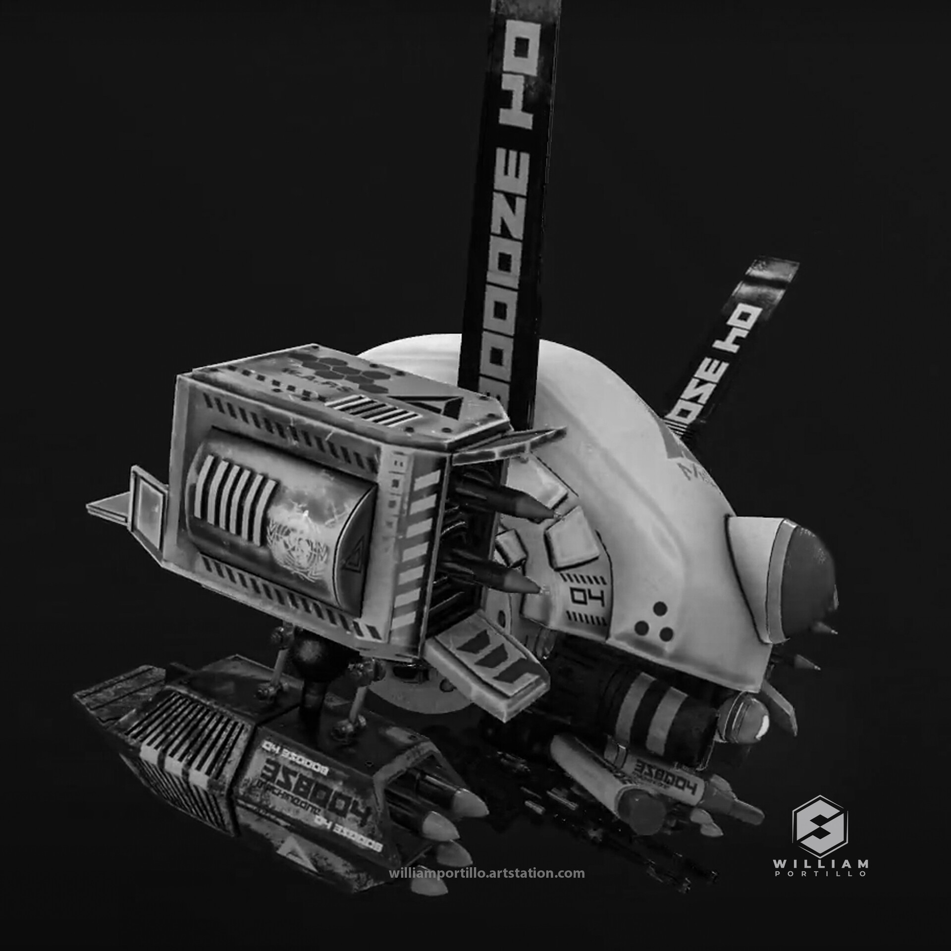 ArtStation - Nano - Videogame Design, asset modeling, William Portillo