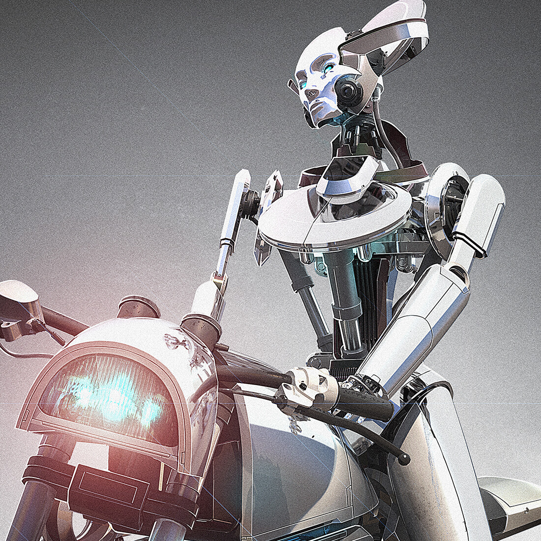 ArtStation - Classic Sci-Fi Mech Canonical