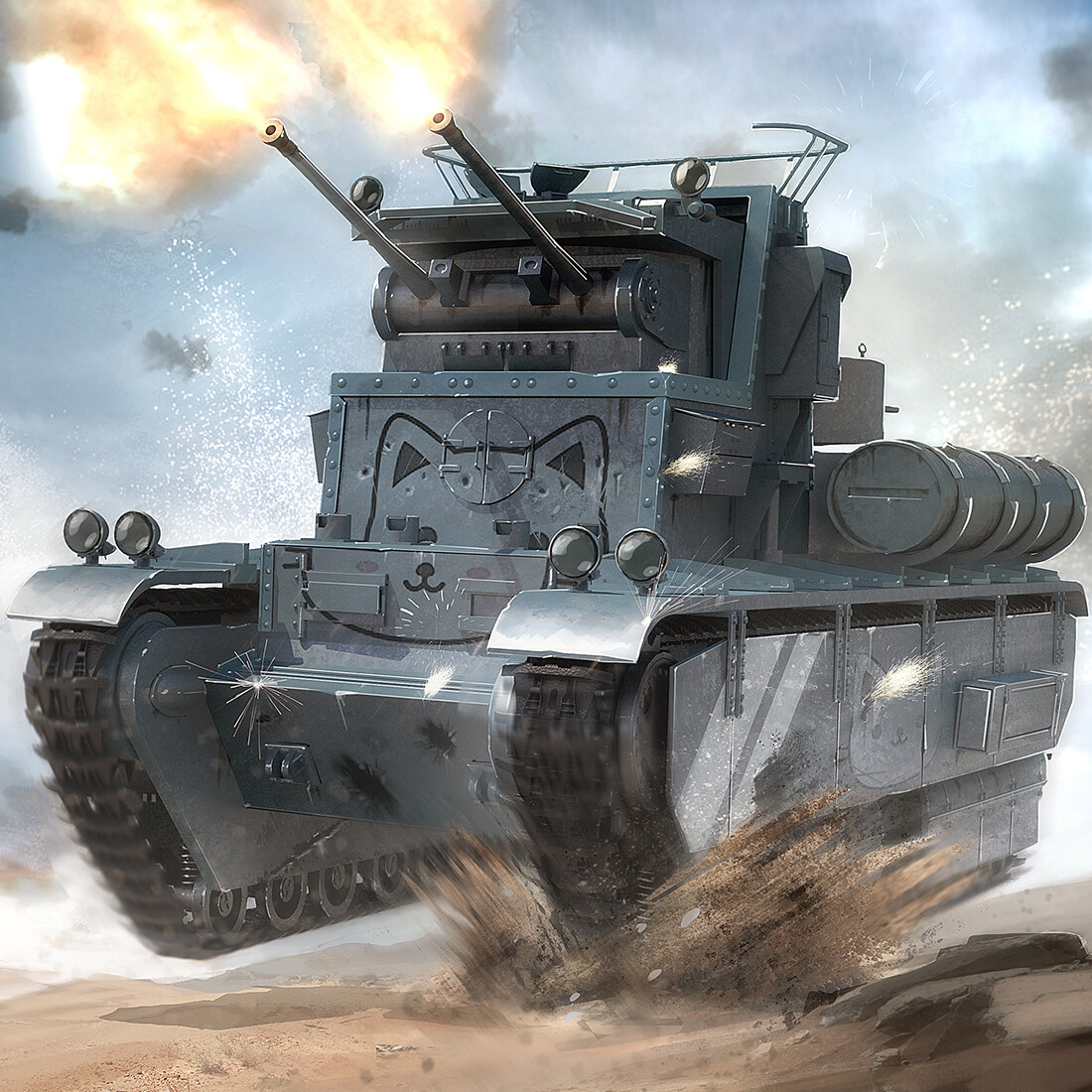 ArtStation - Tank Punch