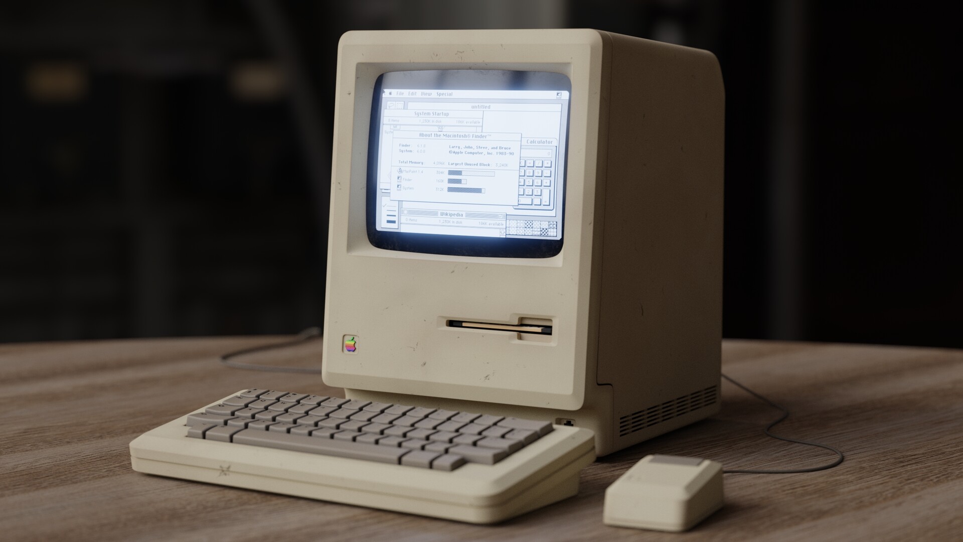 ArtStation - 1984 Apple Macintosh