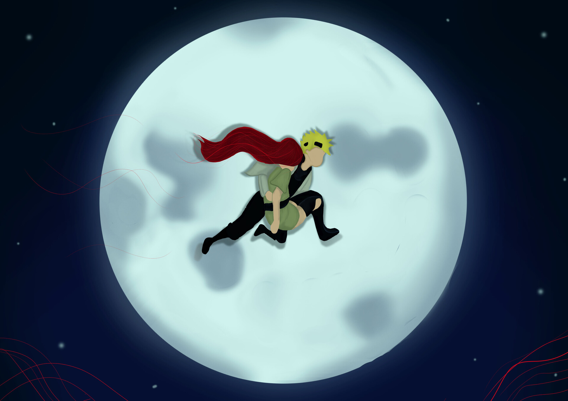 ArtStation - Minato and Kushina