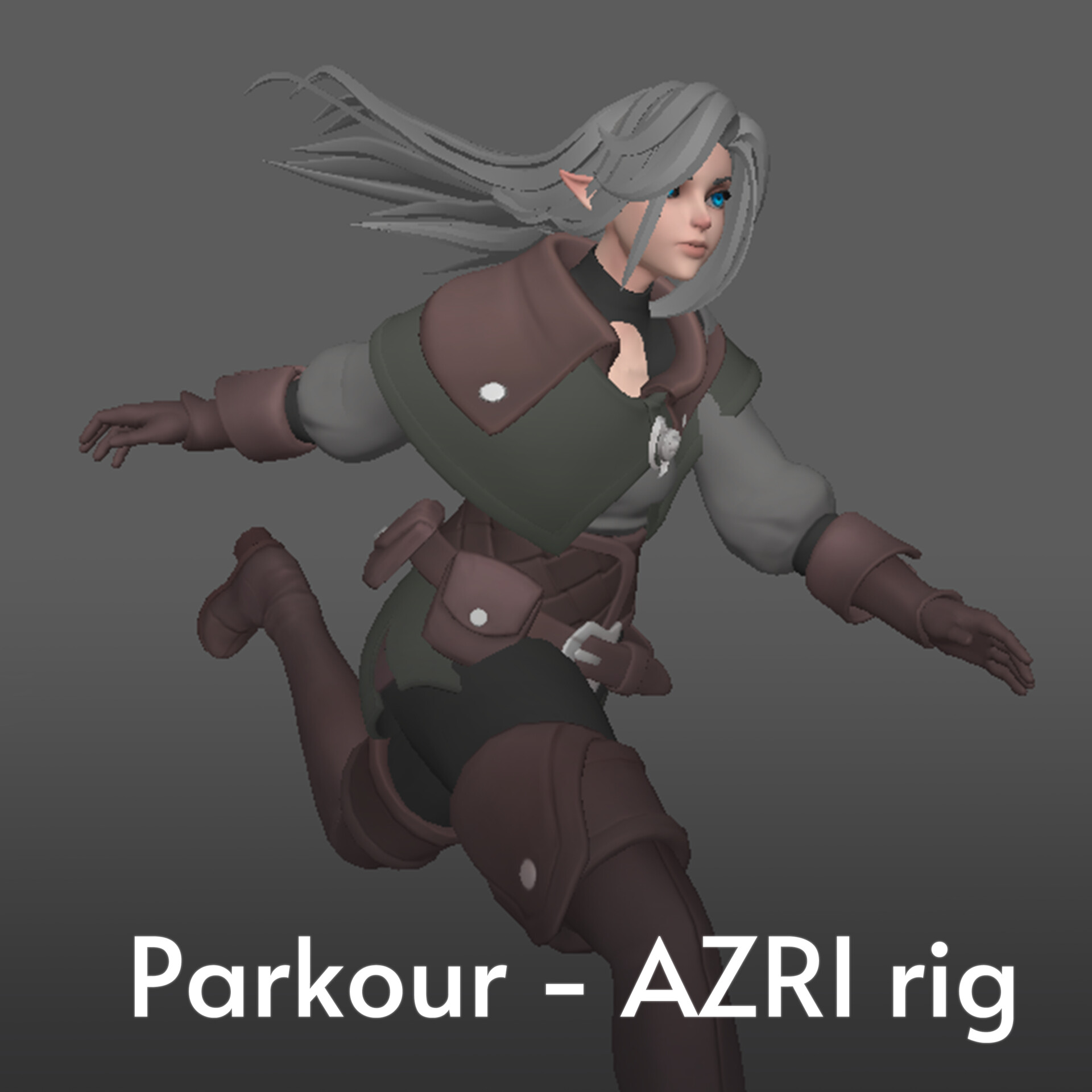 ArtStation - Azri - Parkour
