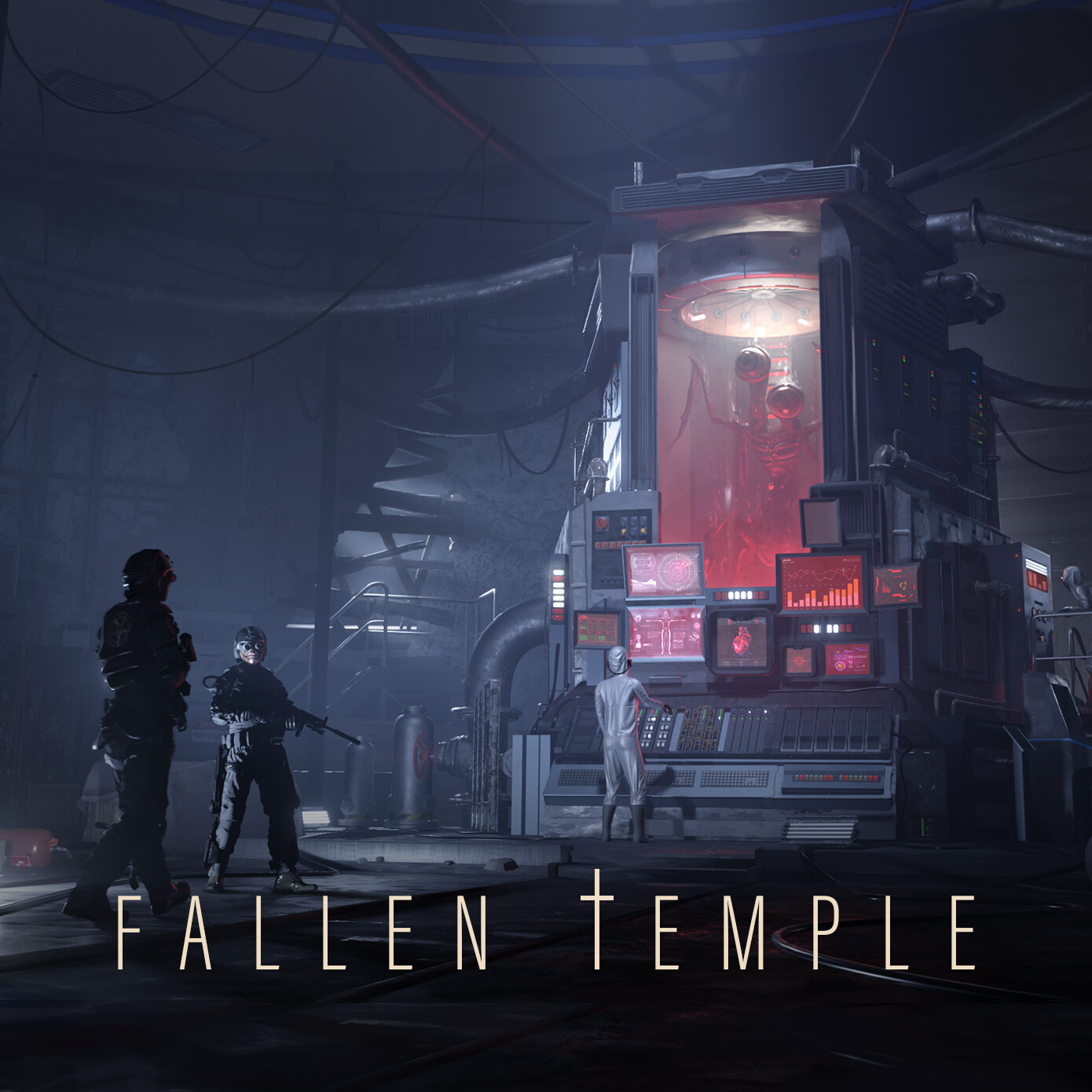 ArtStation - Fallen temple - The resurrection