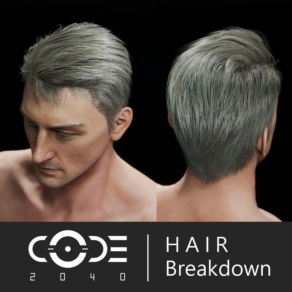 Hui-shan - CODE2040 / Hair Style (Luigi Paolo 路易吉·保羅 髮型變化) (變化版)