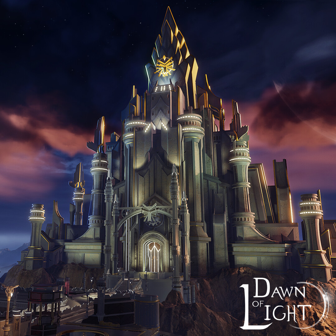 ArtStation - Dawn of Light - Castle