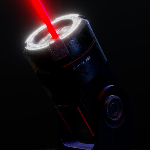 ArtStation - Laser Device