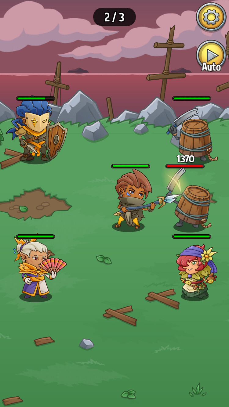 ArtStation - Mobile RPG art