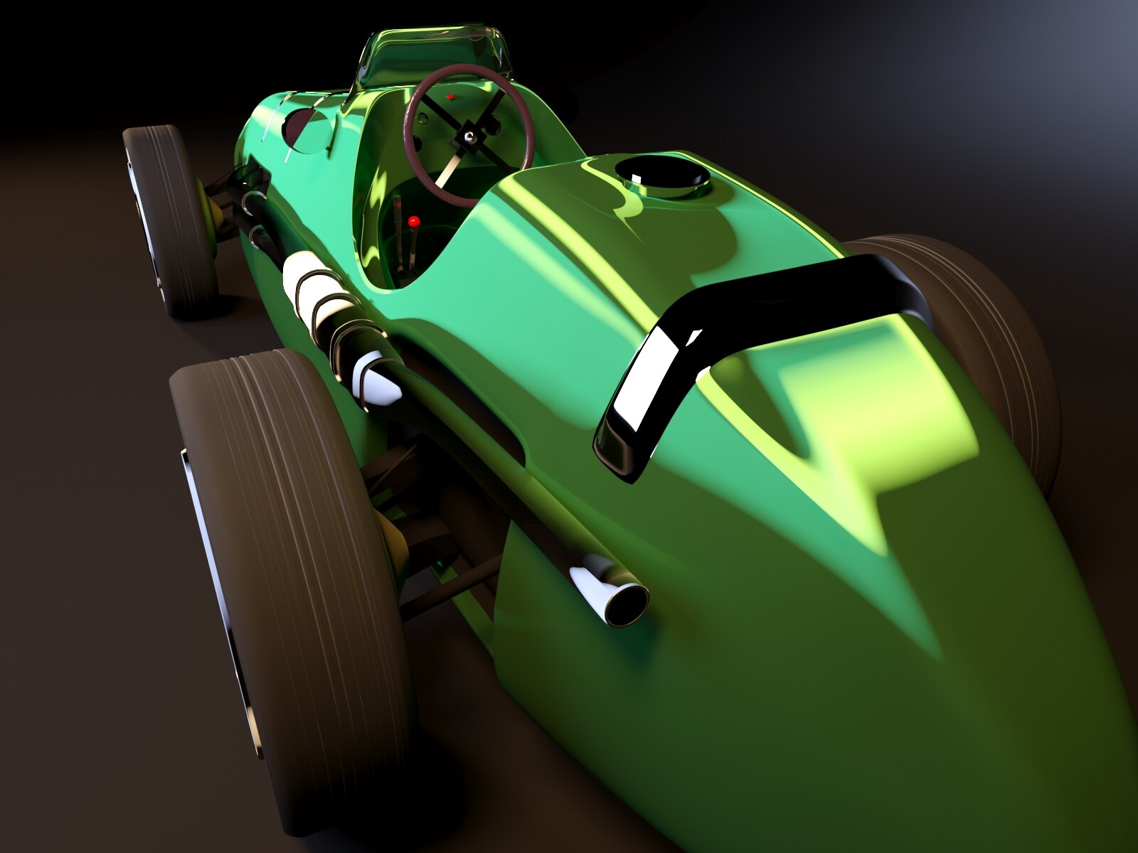 ArtStation - Racing car of the 40s