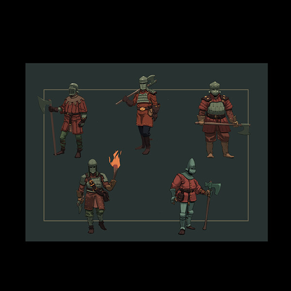 ArtStation - wandering knight