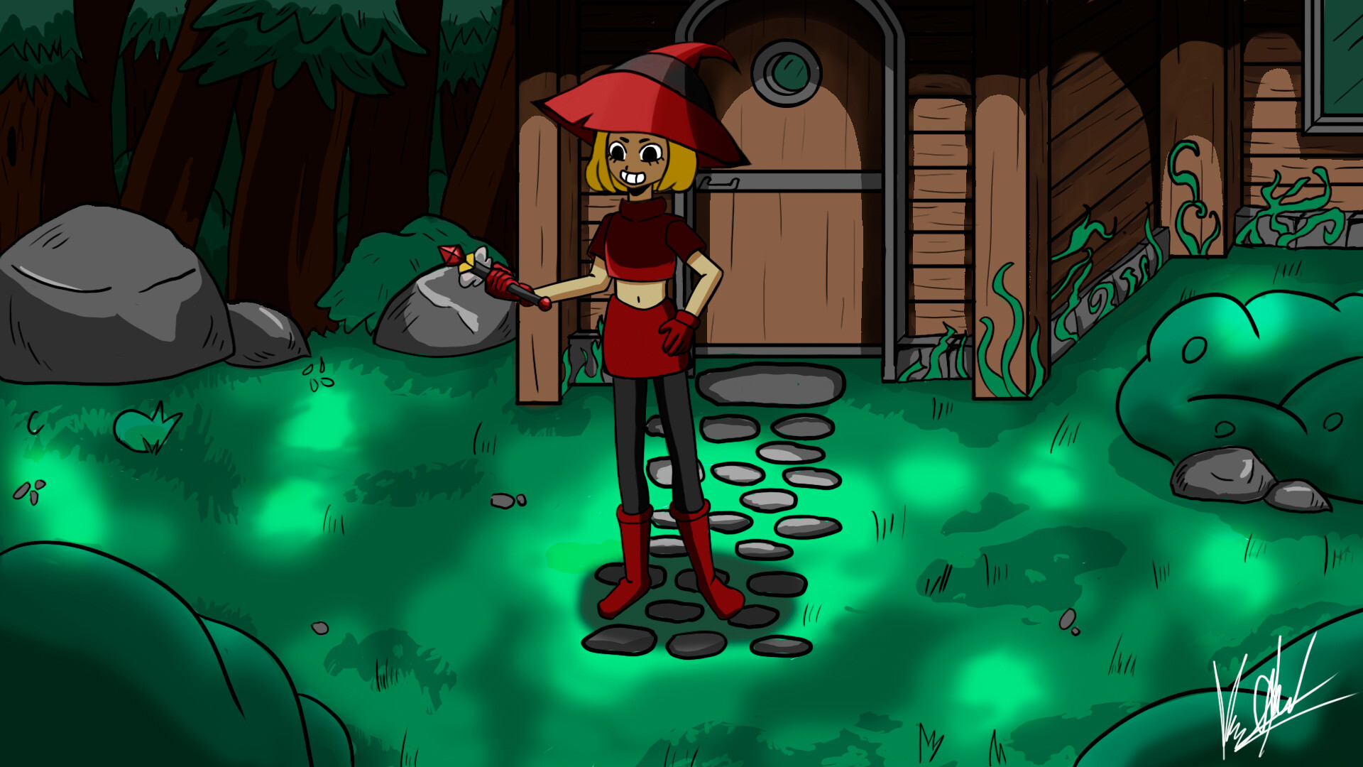 ArtStation - Little Mage | Cartoon Style