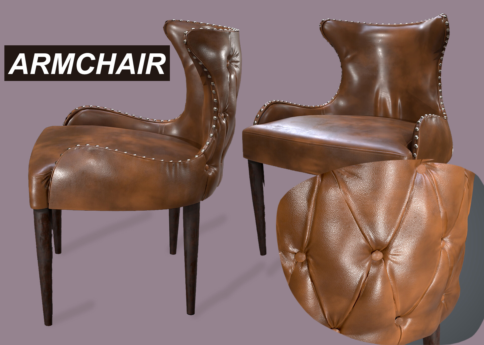 ArtStation - armchair. CG