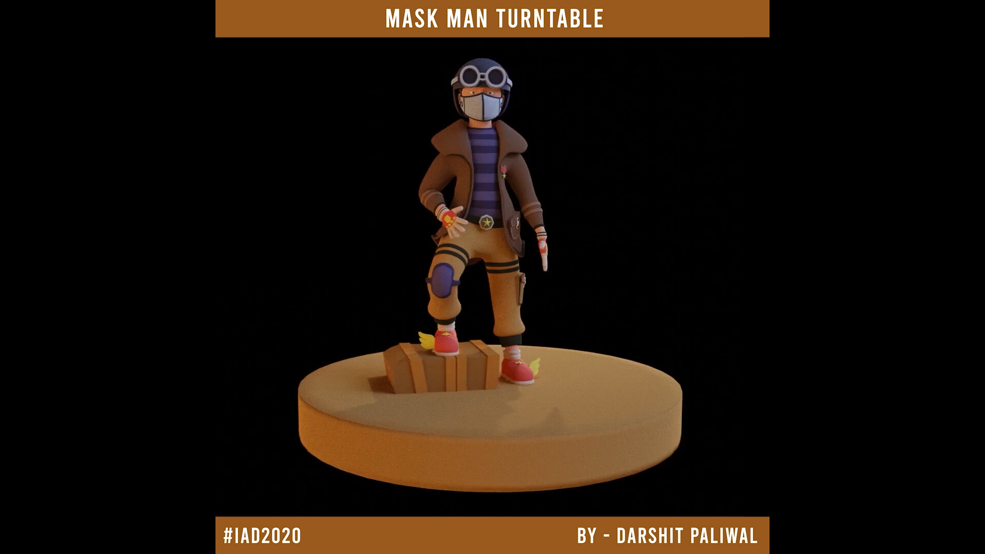 ArtStation - Maskman 3D Character Model