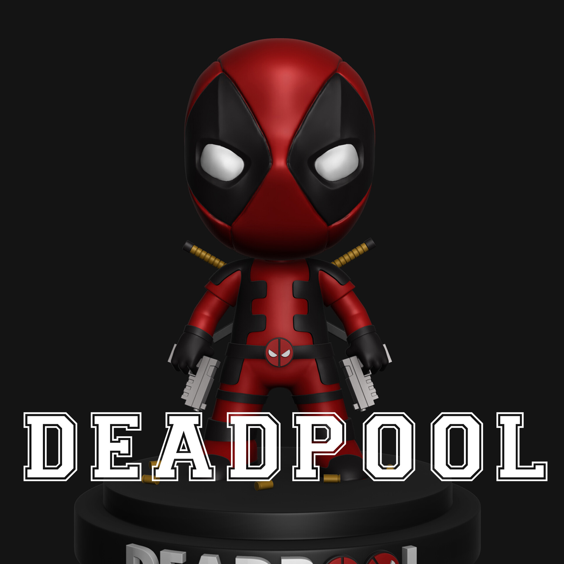 ArtStation - Deadpool Funko