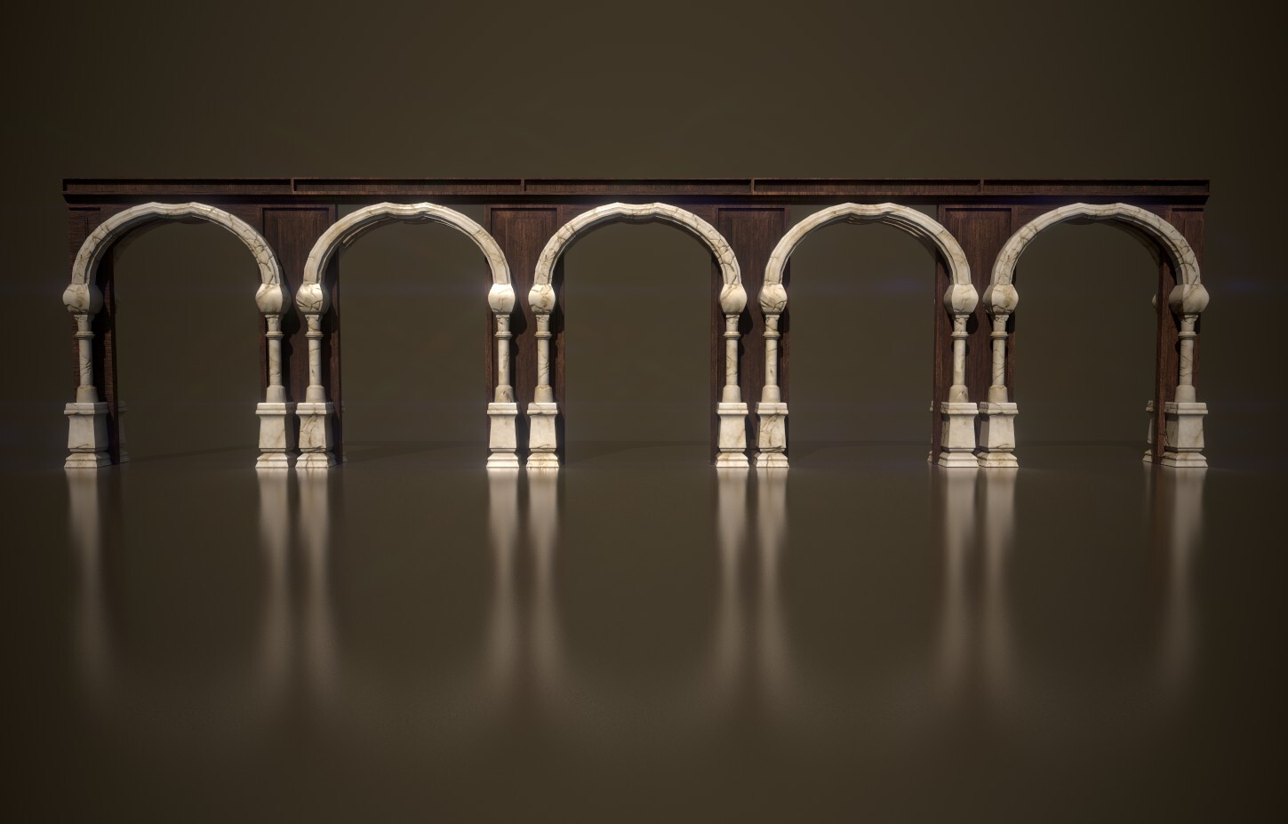 ArtStation - Arches from my Final Major Project