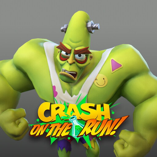 ArtStation - N. Brio - Crash Bandicoot: On The Run!