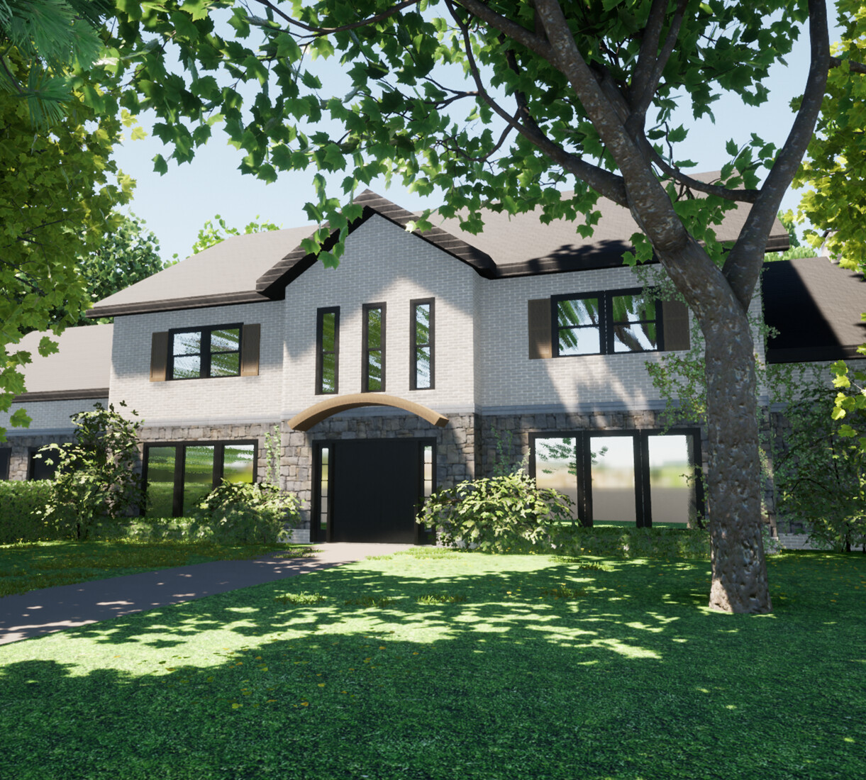 ArtStation - Revit Residence Project