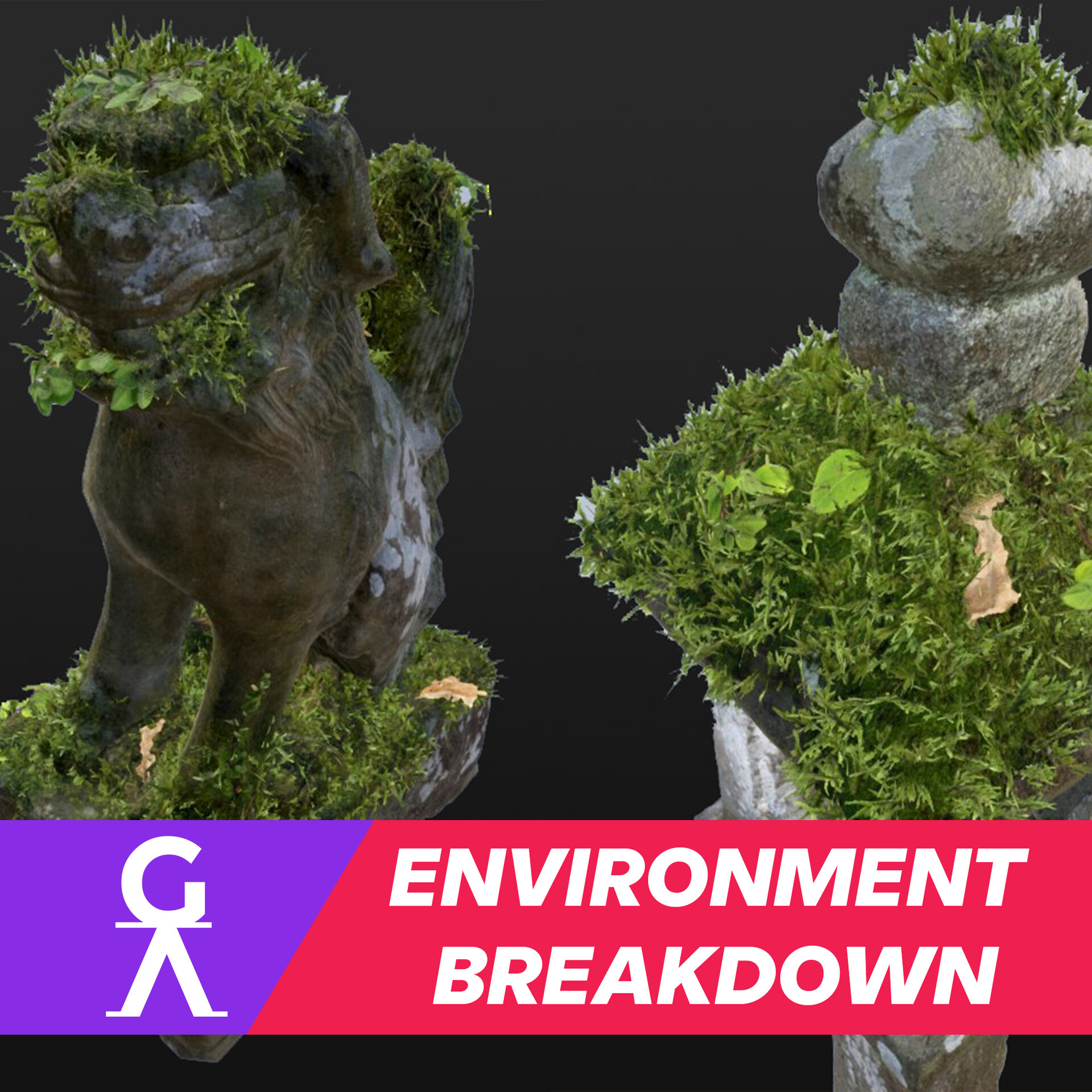 ArtStation - Realistic Moss - Environment Breakdown – Daljit Singh