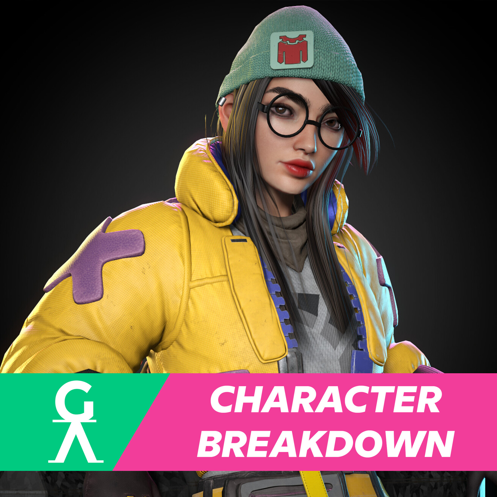 ArtStation - Killjoy - Character Breakdown - Ama Ro