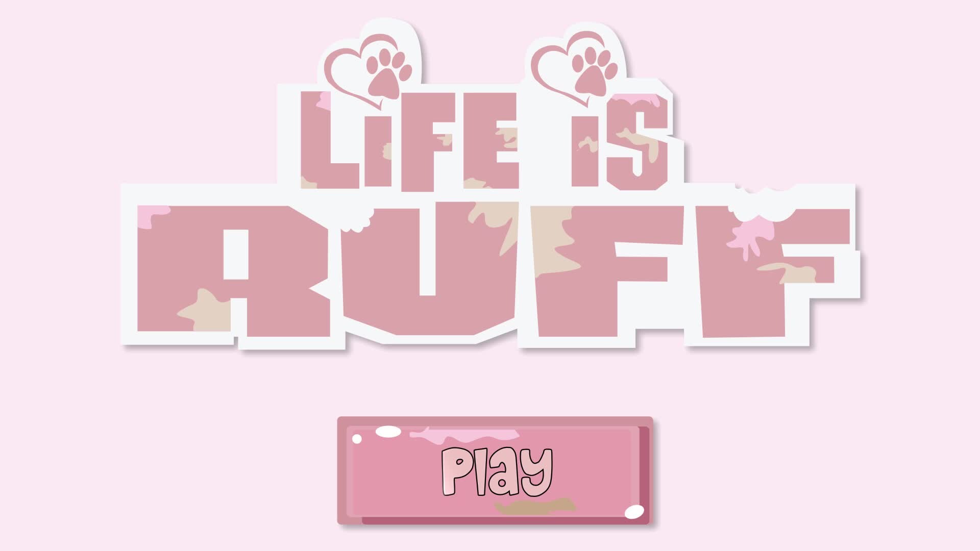 ArtStation - Life is Ruff Animated Menu Screen - Production & Final