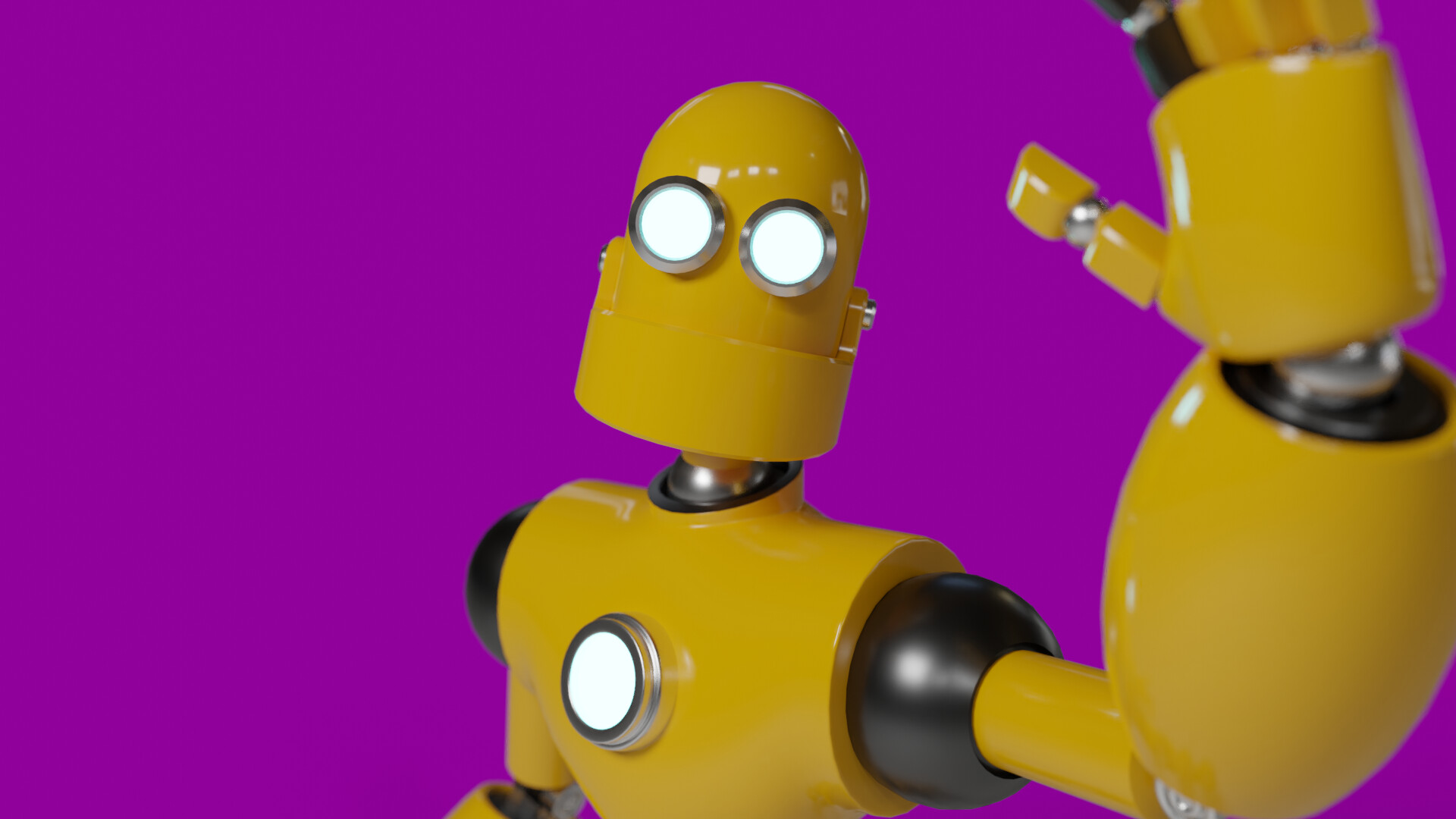 ArtStation - Yellow Robot