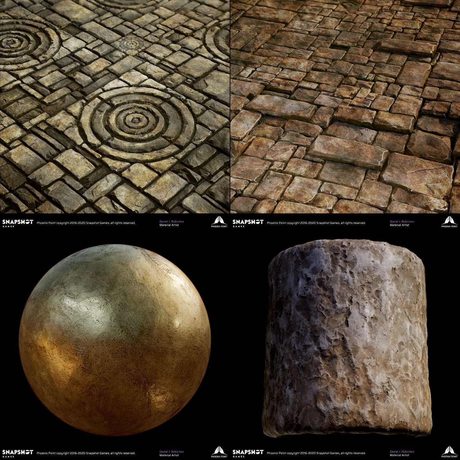 ArtStation - Legacy of The Ancients - Materials Selection