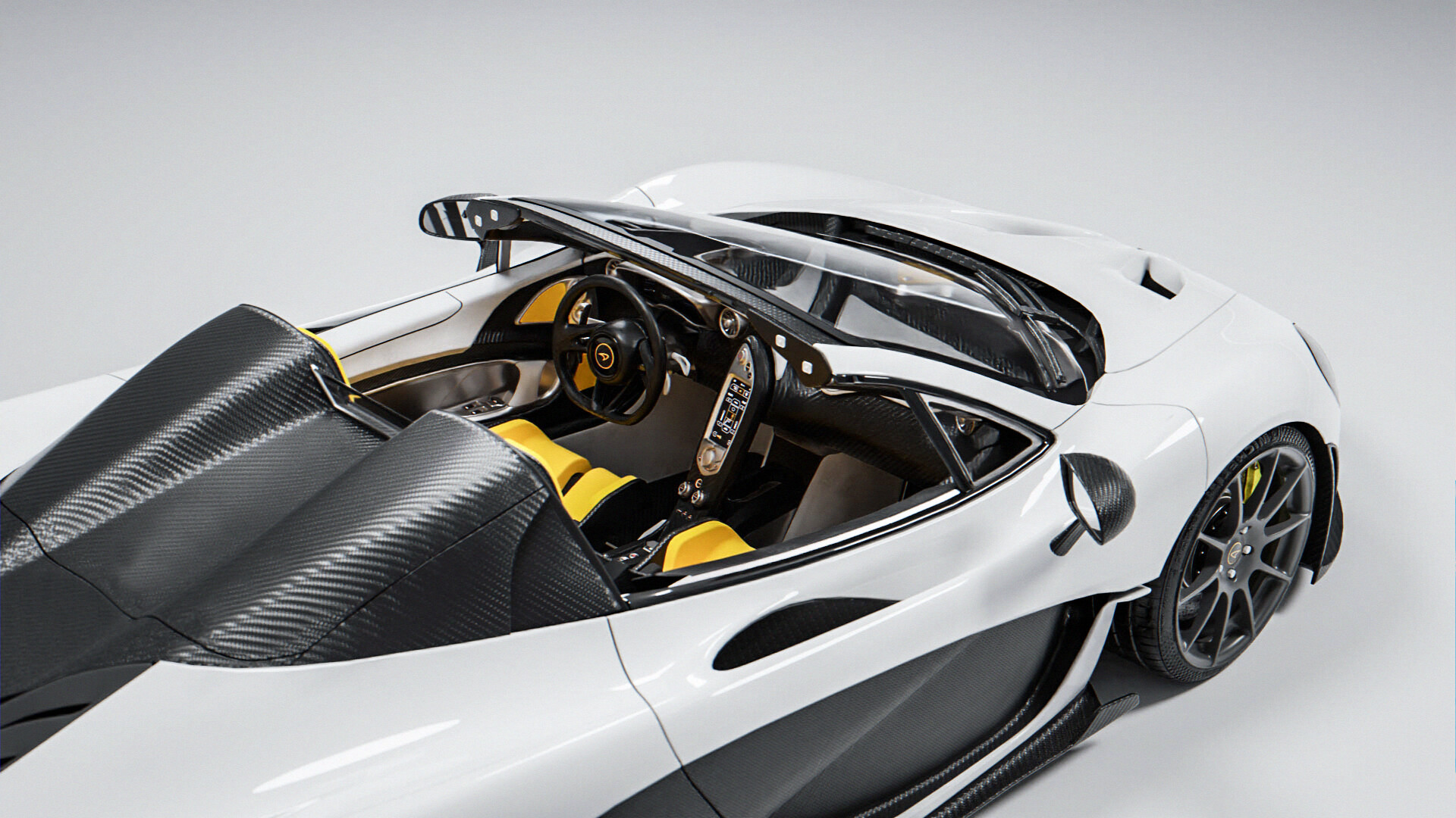 ArtStation - McLaren P1 Spider