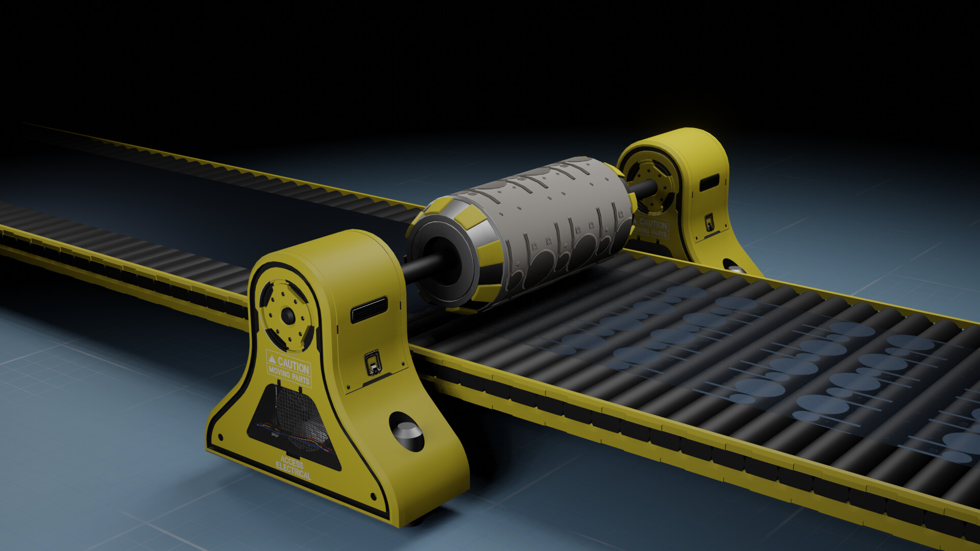 ArtStation - Animated Roll-to-Roll Manufacturing