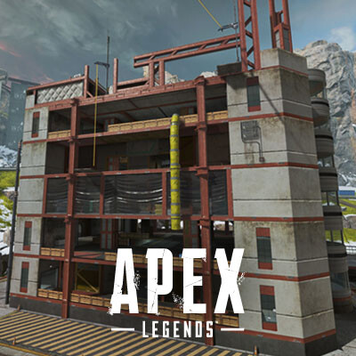 ArtStation - Apex Legends - World's Edge (Construction Site Buildings)