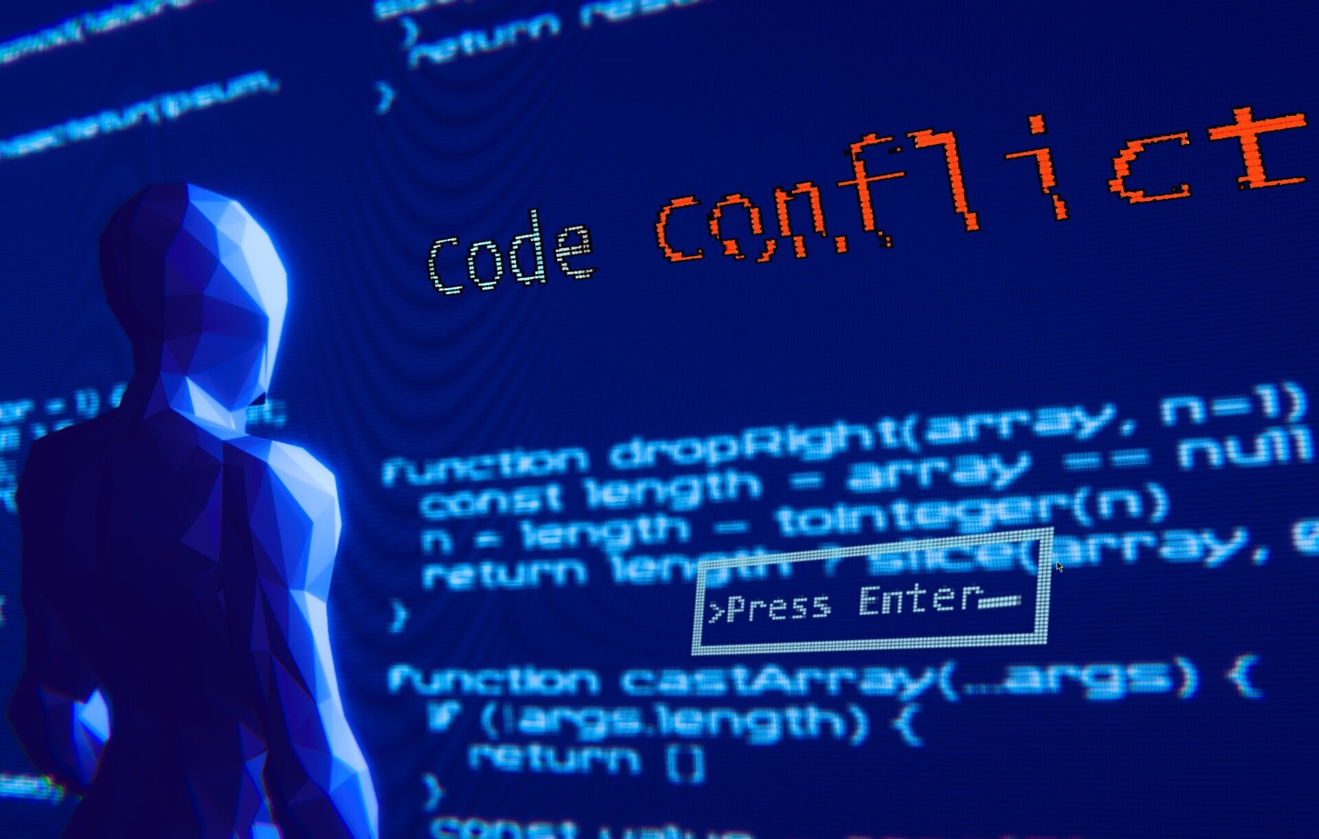 ArtStation - Code Conflict - Global Game Jam 2020