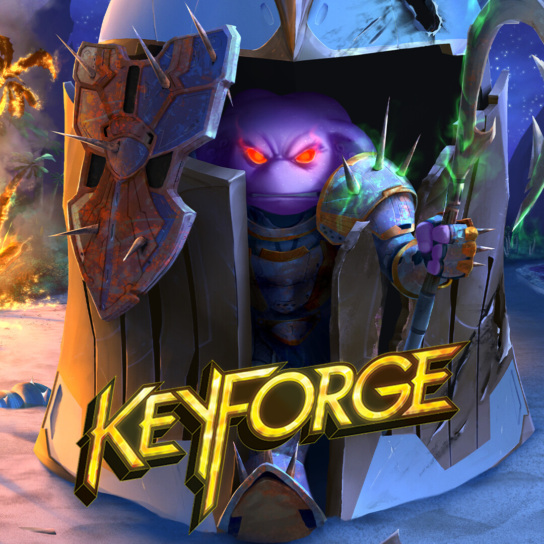 ArtStation - KeyForge - Sir Bevor EVIL