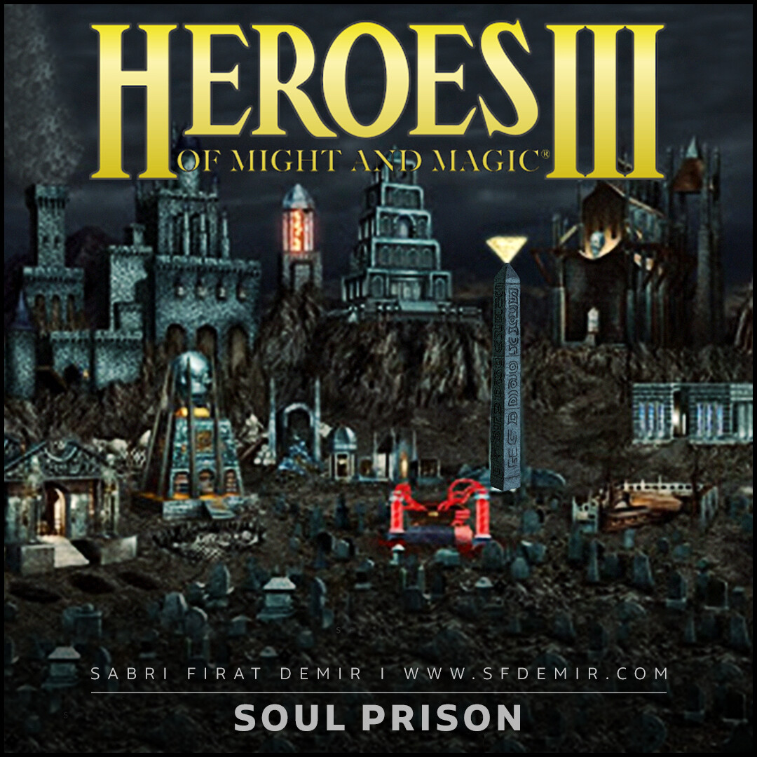 ArtStation - Soul Prison - HOMM III 3D Model Breakdown